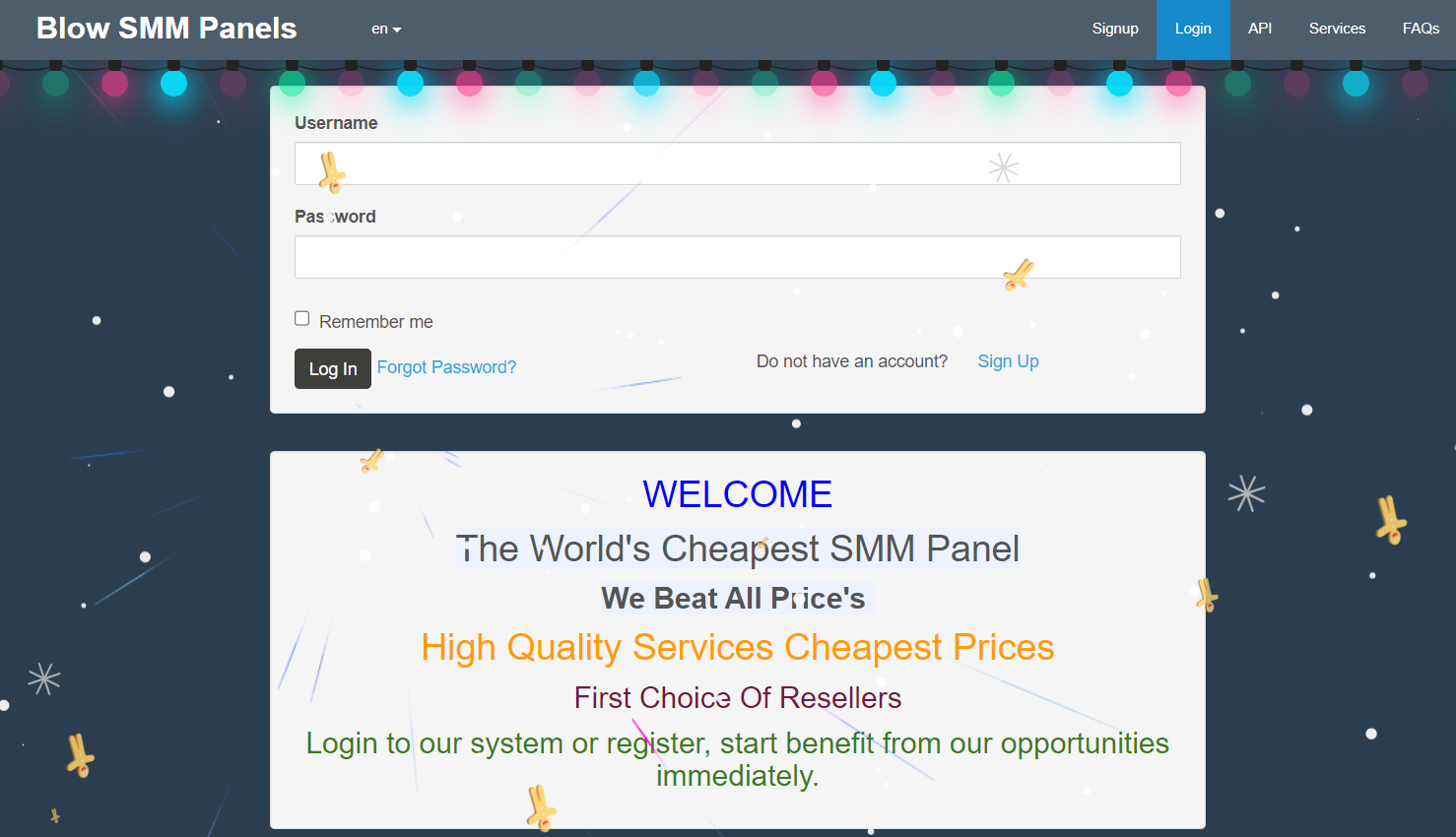 Blow SMM Panels • SMM Panels List