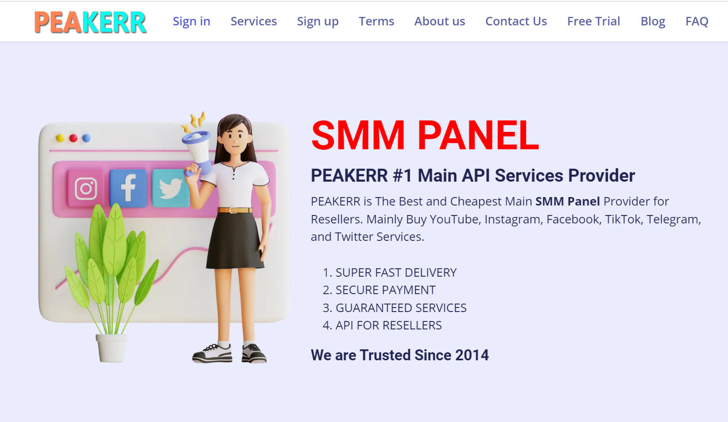 PEAKERR • SMM Panels List